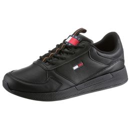 Sneaker Tommy Jeans "TOMMY FLEXI RUNNER ESS" Gr. 43, schwarz Herren Schuhe Schnürhalbschuhe