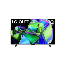 LG 42" Flachbild TV OLED42C31LA C3 Series - 42" OLED TV - OLED evo - 4K OLED 4K