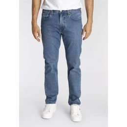 Levi's Tapered-fit-Jeans LEVI'S "502 TAPER" Gr. 30, Länge 30, blau (z1957 dark indigo stonewash) Herren Jeans Tapered-Jeans