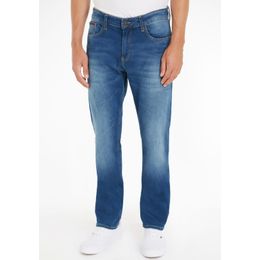 Straight-Jeans Tommy Jeans "RYAN" Gr. 36, Länge 36, blau (berry mid blue comfort) Herren Jeans Straight Fit