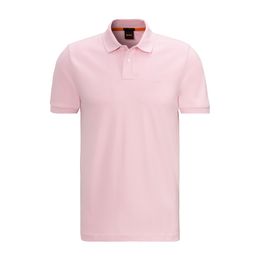 Poloshirt BOSS Orange "Passenger" Gr. L, pink (682 light, pastel pink) Herren Shirts Kurzarm