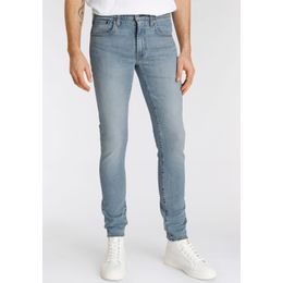 Levi's Skinny-fit-Jeans LEVI'S "SKINNY TAPER" Gr. 29, Länge 32, blau (light indigo worn in) Herren Jeans Skinny-Jeans