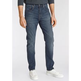 Levi's Tapered-fit-Jeans LEVI'S "502 TAPER" Gr. 32, Länge 32, blau (med indigo) Herren Jeans Tapered-Jeans