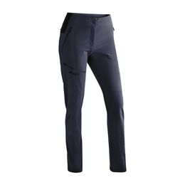 Outdoorhose Maier Sports "Latit Slim Vario W" Gr. 44, Normalgrößen, blau (dunkelblau) Damen Hosen Sporthosen