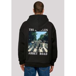 Kapuzenpullover F4NT4STIC "The Beatles Band Abbey Road" Gr. XXL, schwarz Herren Pullover Kapuzenpullover