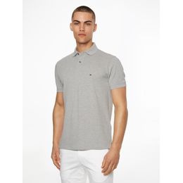 Poloshirt Tommy Hilfiger "1985 REGULAR POLO" Gr. S, grau (light grey heather) Herren Shirts Kurzarm