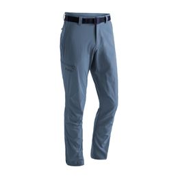 Funktionshose Maier Sports "Torid slim" Gr. 25, Kurzgrößen, blau (jeansblau) Herren Hosen