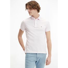 Poloshirt Tommy Hilfiger "1985 SLIM POLO" Gr. XL (54), rosa (light pink) Herren Shirts Kurzarm