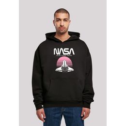 Sweatshirt F4NT4STIC "Premium NASA Space Shuttle Sunset Oversize" Gr. M, schwarz Herren Sweatshirts