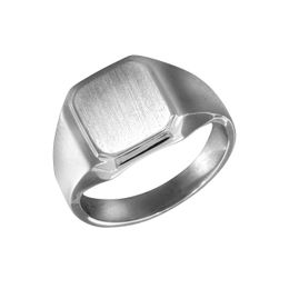 Fingerring Firetti "Schmuck Geschenk Silber 925 Siegelring" Fingerringe Gr. 18, Silber 925 (Sterlingsilber), 3,5 mm, silberfarben Herren Fingerringe