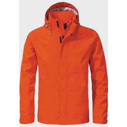 Schöffel Outdoorjacke SCHÖFFEL "Jacket Gmund M" Gr. 54, orange (5480, orange) Herren Jacken Outdoorjacken