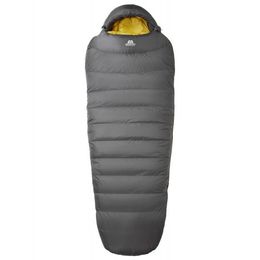 Mountain Equipment - Helium GT 600 - Daunenschlafsack Gr Regular - Body Size: 185 cm Zip: Left Grau