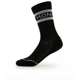 Mons Royale - Signature Crew Sock - Radsocken Unisex S - EU: 35-38 schwarz