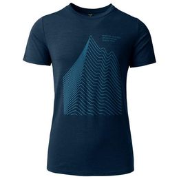Martini - Trektech Shirt Dynamic - Merinoshirt Gr S true navy_horizon