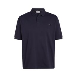 Calvin Klein Big&Tall Poloshirt CALVIN KLEIN BIG&TALL Gr. 5XL, blau (navy) Herren Shirts Kurzarm