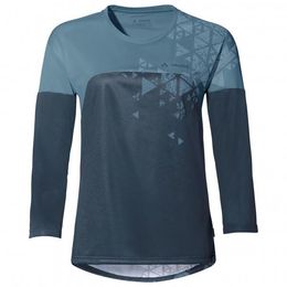 Vaude - Women's Moab L/S T-Shirt V - Funktionsshirt Gr 36 blau