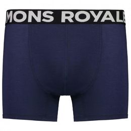 Mons Royale - Hold 'em Shorty Boxer - Merinounterwäsche Gr S blau