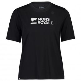 Mons Royale - Women's Icon Relaxed Tee - Merinoshirt Gr XS schwarz