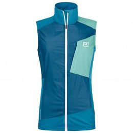 Ortovox - Women's Windbreaker Vest - Windweste Gr L blau