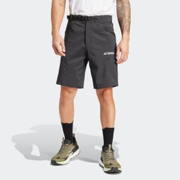 Trekkingshorts adidas terrex "XPR MD Short" Gr. 50, N-Gr, schwarz (black) Herren Hosen Shorts