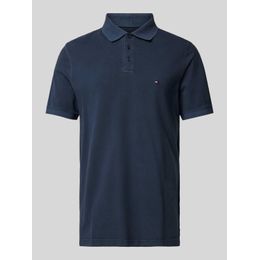Tommy Hilfiger Regular Fit Poloshirt mit Logo-Stitching