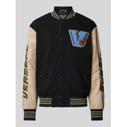 Versace Jeans Couture College-Jacke mit Label-Badge