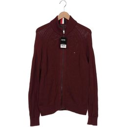 Tommy Hilfiger Herren Strickjacke, bordeaux