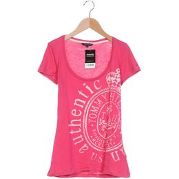 Tommy Hilfiger Damen T-Shirt, pink, Gr. 34