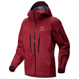 Arc'teryx Arc'teryx - Alpha SV Jacket - Regenjacke Gr S rot