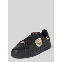 Versace Jeans Couture Ledersneaker mit Label-Details Modell 'FONDO COURT'