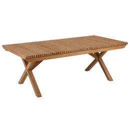 Brafab Julita Loungetisch Teak natur Natur/Natur Teak/Teak