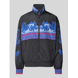 Versace Jeans Couture Jacke mit Muster- und Label-Print