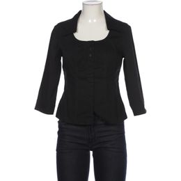 Heine Damen Bluse, schwarz, Gr. 40