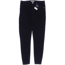 Knowledge Cotton Apparel Damen Jeans, schwarz, Gr. 30