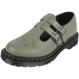 Dr. Martens 8065 Mary Jane - Muted Olive Virginia Halbschuh oliv in EU36