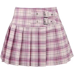 Banned Alternative Darkdoll Mini Skirt Kurzer Rock multicolor in L
