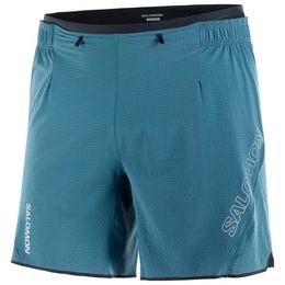 Salomon - Sense Aero 7'' Shorts - Laufshorts Gr S blau/türkis