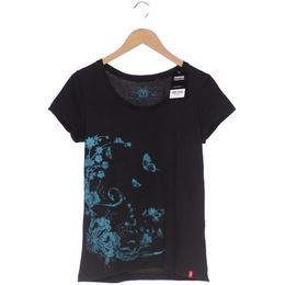 EDC by Esprit Damen T-Shirt, schwarz, Gr. 44