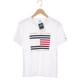 Tommy Hilfiger Damen T-Shirt, weiß, Gr. 38