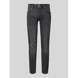 Petrol Slim Fit Jeans im 5-Pocket-Design