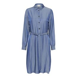 Kaffe Shirt Dress 'Leonora' female Blue size 38