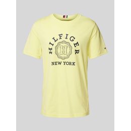 Tommy Hilfiger T-Shirt mit Label-Print Modell 'HILFIGER COIN'