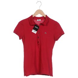 Lacoste Damen Poloshirt, rot, Gr. 40