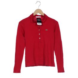 Lacoste Damen Poloshirt, rot, Gr. 34