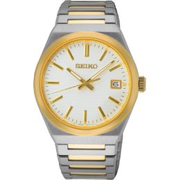 Seiko Herrenuhr "SUR558P1", bicolor