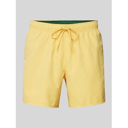 Lacoste Badehose mit Logo-Patch Modell 'Basic'