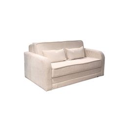 Hardi Schlafsofa Moleron, beige, 145 x 194 cm