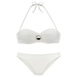 JETTE Bikini Damen Gr&ouml;&szlig;e S wei&szlig;