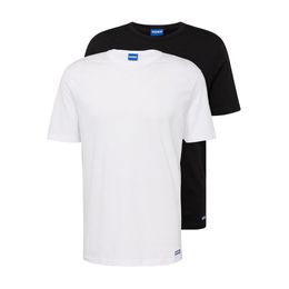 Hugo T-Shirt 'Naolo' Herren Größe XXXL blau / schwarz / weiß