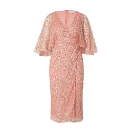 MAYA DELUXE Kleid Damen Gr&ouml;&szlig;e 40 gold / lachs Winterkleid